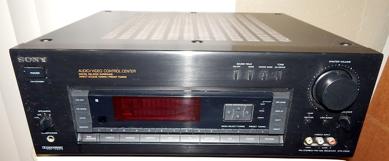 Sony STR-D1015 stereo receiver w original remote and phono | Reverb