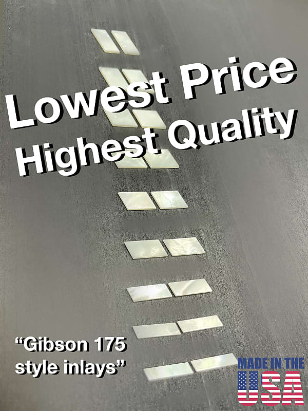 Similar to Gibson “175 style” Inlays - Split parallelogram | Reverb UK