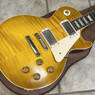 Left Handed Gibson R9 1959 Les Paul Standard VOS reissue 2018 | Reverb