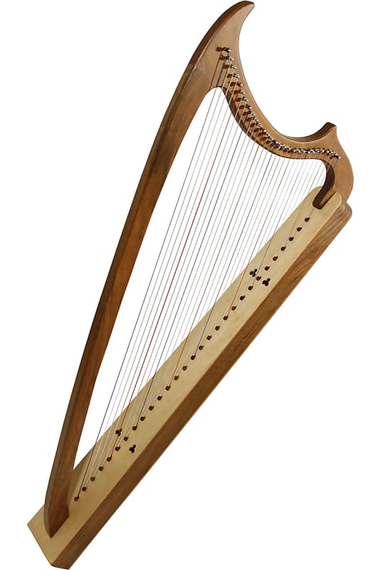 Early Music Shop HGHW29 Gothic 29-String Harp w/Extra String | Reverb