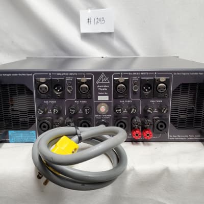 Australian Monitor AM1200 Quad High Performance Amplifier | Reverb
