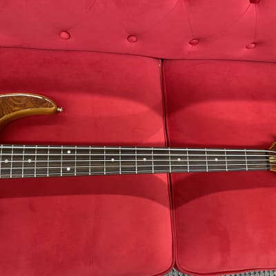Samick CB-5B Artist Series 5-String Bass 1990's - Bubinga Top | Reverb