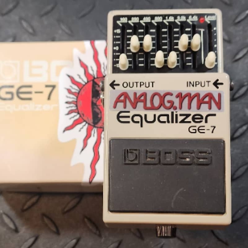 Analogman Boss GE-7 Graphic Equalizer Pro Mod EQ Taiwan | Reverb