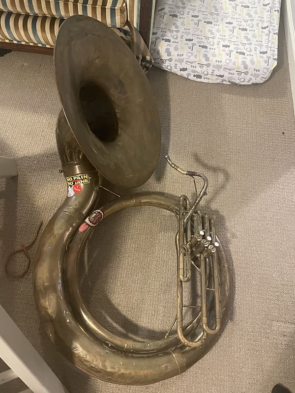 Olds/Abbott Bb Sousaphone 1962-1965 - Brass | Reverb
