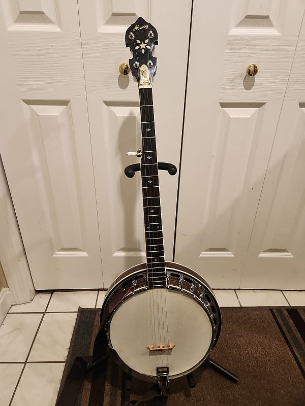 Alvarez Custom Model Five String Banjo | Reverb