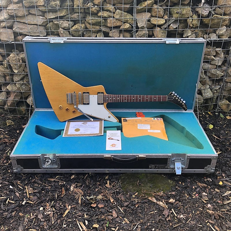 Gibson Explorer Korina , Limited Edition 2003 Natural, Murphy | Reverb