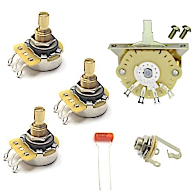 Strat Electronics Kit w/ CTS Pro Pots | Reverb UK