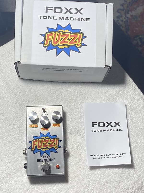Foxx Tone Machine Fuzz 2020's | Reverb
