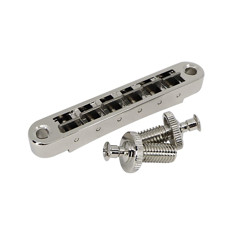 Pinnacle Aluminum Locking TOM Nashville Bridge, Ti Saddles, | Reverb