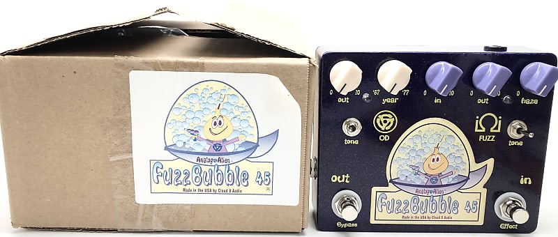 used Analog Alien Fuzz Bubble 45, Mint Condition with Box and | Reverb