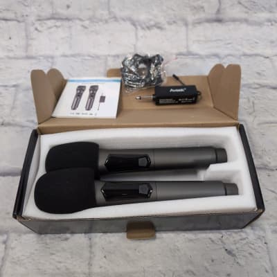 Aveek Dual Handheld Wireless Microphone Set | Reverb