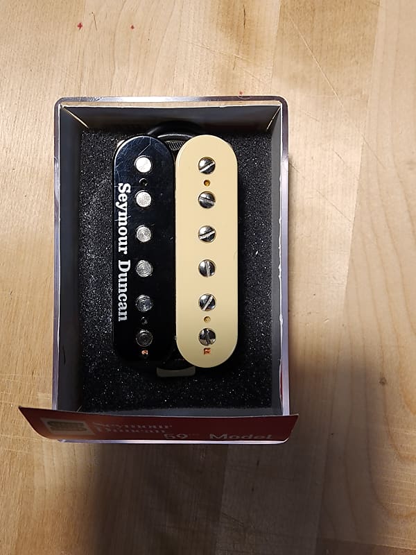 Seymour Duncan SH-2n Jazz Neck Humbucker 2010s - Zebra | Reverb