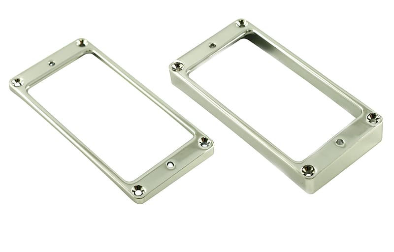 Chrome Arched Metal Humbucker Pickup Mounting Ring U.S. / | Reverb