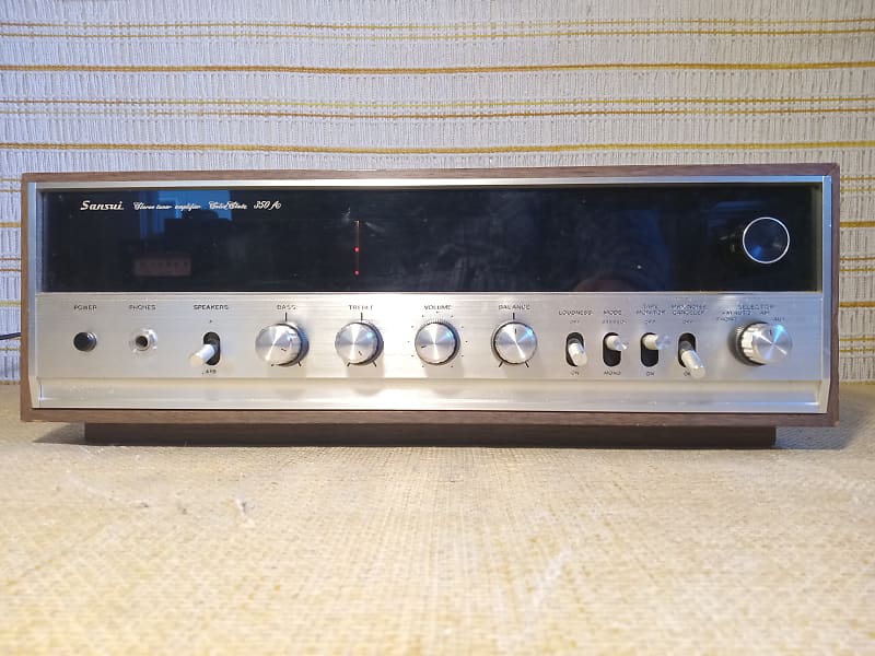 Sansui 350A Stereo Receiver Vintage 1970 Japan | Reverb