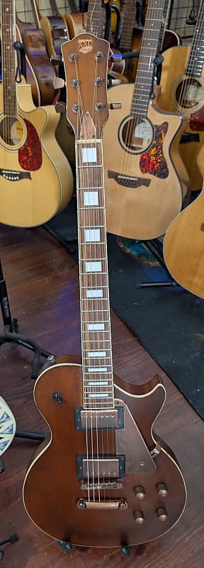 AXL Badwater AL-820 Single Cut Solid Body Electric Guitar | Reverb