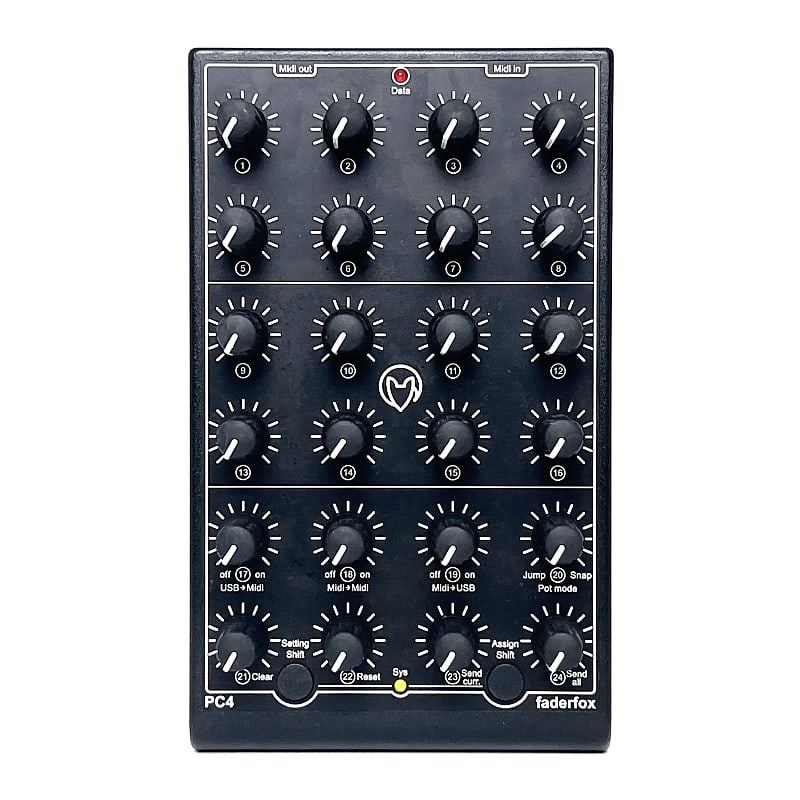 Faderfox PC4 MIDI Controller 24 knob | Reverb