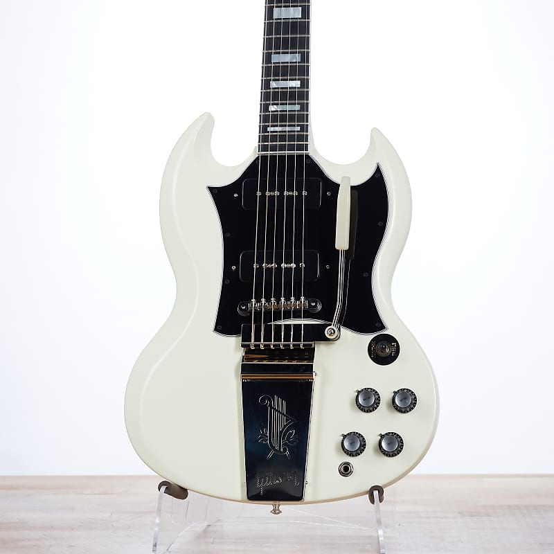 Gibson SG Custom P90, White Pearl | Custom Shop Prototype | Reverb