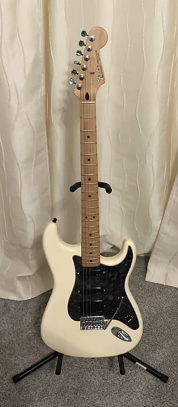 Fender MIM Stratocaster 2006 - Olympic White w/EMG SL20 | Reverb