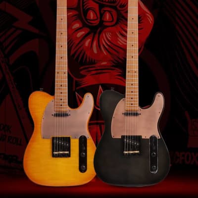 Luxars SG27-FM 2024 - Honey Burst Flamed Maple | Reverb