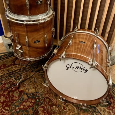 George Way ¨Aristocrat¨ Studio Drum Set (12-14-20) - Demo! | Reverb