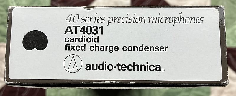 Audio-Technica AT 4031 Mic - Flat black | Reverb
