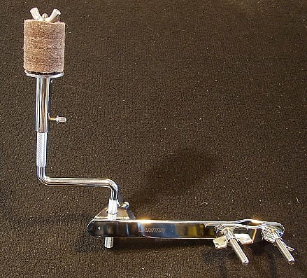 Drums Percussion Clamp On Cymbal Arm Also Holds Cowbells | Reverb