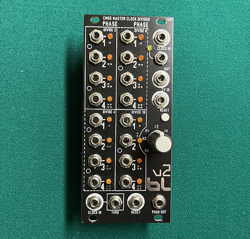 Blue Lantern CMOS Master Clock Divider 2018- - Black | Reverb