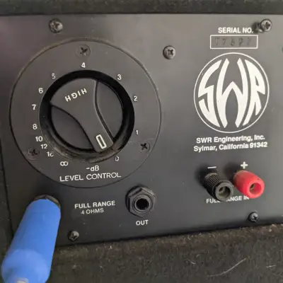 SWR Triad Bass Cabinet | Reverb