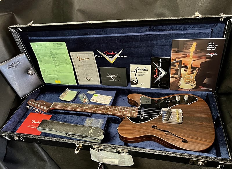 Fender Custom Shop Thinline Rosewood Telecaster - | Reverb Australia