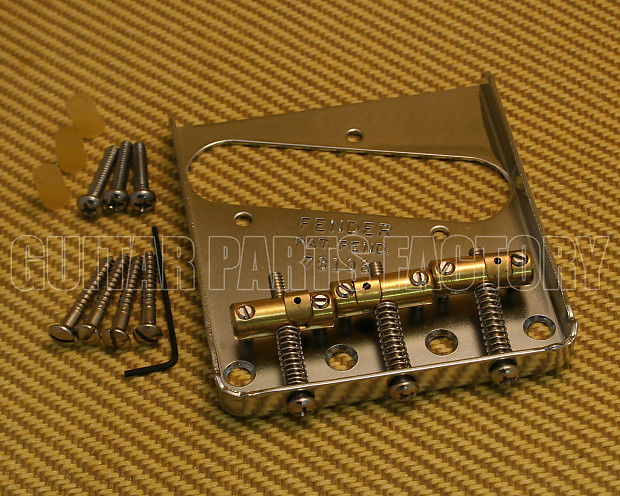 Fender American Vintage Hot Rod Telecaster Bridge w/ Pat | Reverb