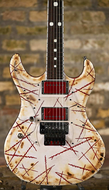 ESP E-II RZK-I Burnt Left Handed Signature - Distressed & | Reverb