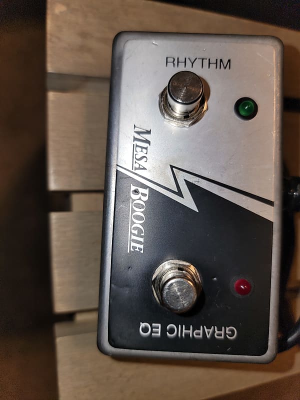 Mesa Boogie Rhythm/Graphic EQ Footswitch Mid 90s - | Reverb