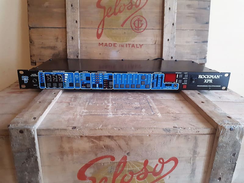 Rockman XPR Midi programmable preamp 100 presets 1989-1991 | Reverb