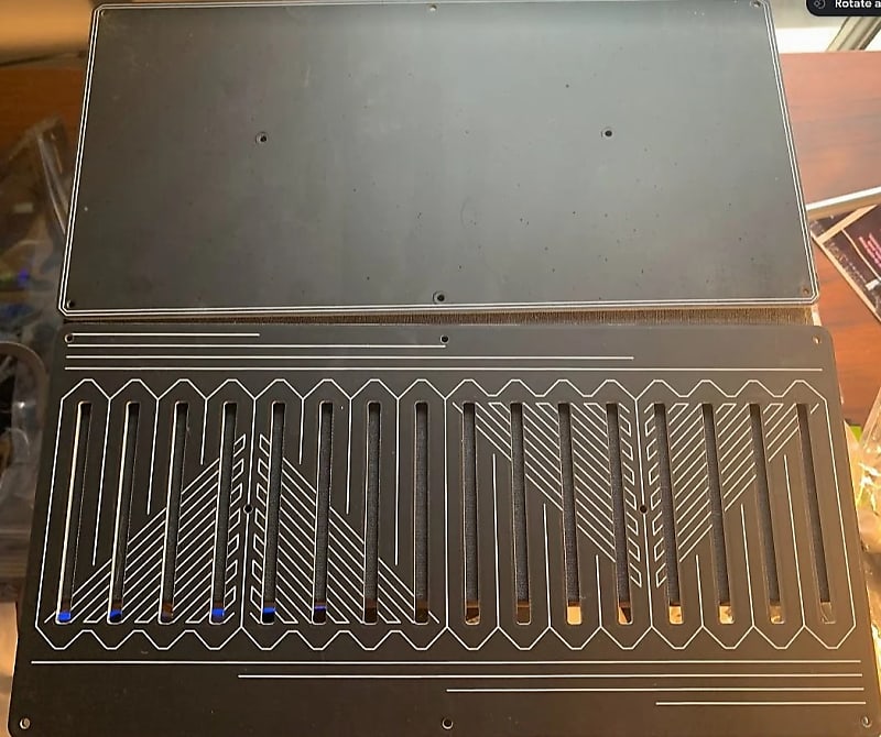 16n Faderbank PCB,Panels,Sliders - Matte Black | Reverb