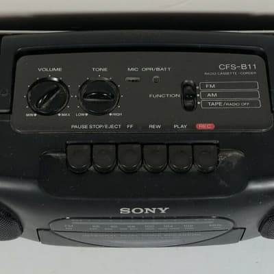 Sony CFS-B11 Boombox "Ghetto Blaster" Dual Cone Speakers | Reverb