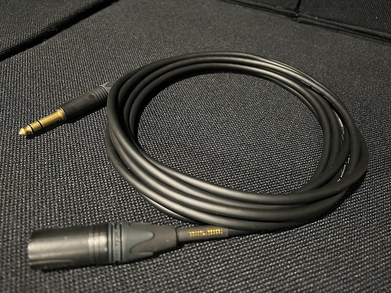 Mogami Gold TRS XLRM - 15 Balanced 1/4-inch TRS Male to XLR | Reverb