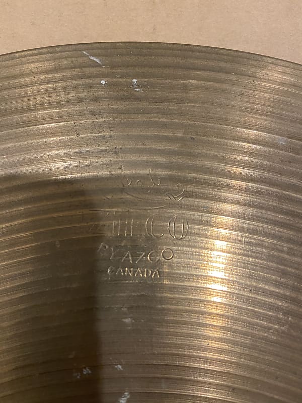 Zilco by Azco, Zildjian late 1960s cymbal set - brilliant | Reverb