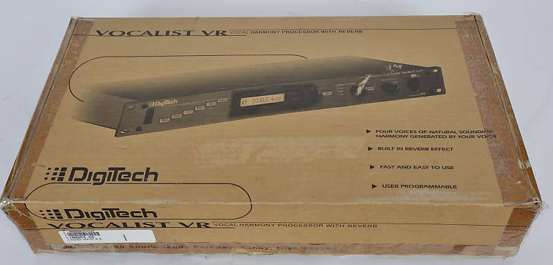 DigiTech Vocalist VR Harmonizer Vocal Harmony Processor w/ | Reverb