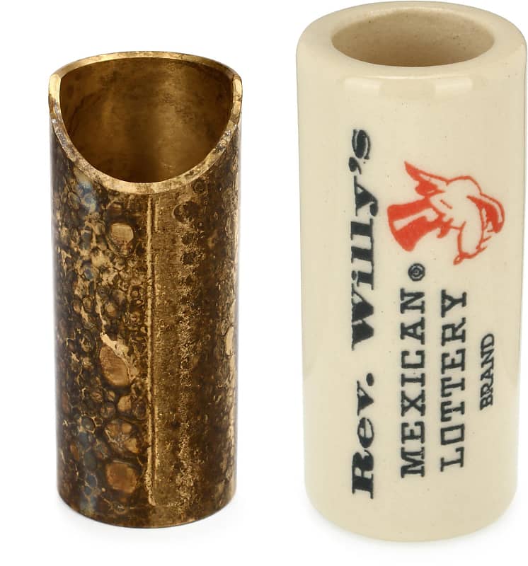 The Rock Slide Aged Brass Slide - Extra Large Bundle with | Reverb