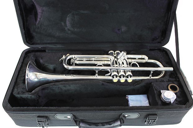 Besson BE2000L-2-0 Intermediate Bb Trumpet in Silver Plate | Reverb