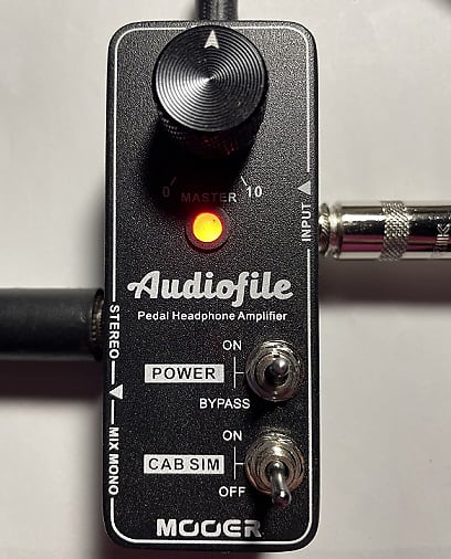 Mooer Audiofile Headphone Amplifier 2020s - Black | Reverb