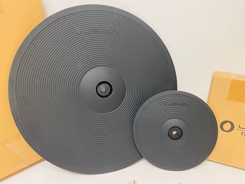 Set of Lemon 18” Triple Zone Ride and 9” Crash for Roland | Reverb