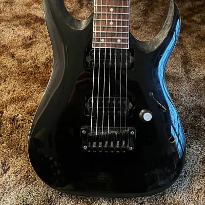 Ibanez RGA7 Gloss black | Reverb