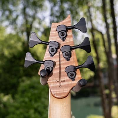 Warrior Dran Michael Hawaiian Koa Anniversary 5 String bass | Reverb