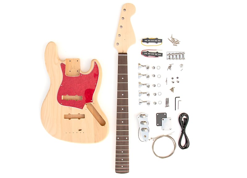 JB 5 String Build Your Own Bass Guitar Kit | Reverb