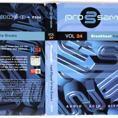 Zero-G Pro Samples Vol.24 Breakbeat Sample Library/Sound | Reverb