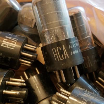 RCA etc. Quad (4) 6K6GT Power Pentode AT1000 TESTED Vacuum | Reverb