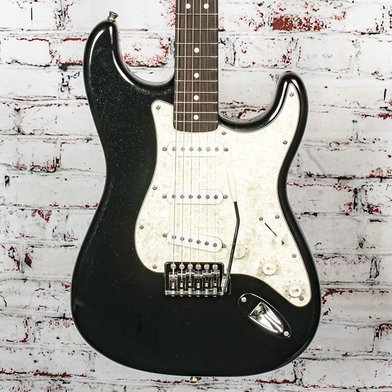 Fender - Starcaster - Solid Body SSS Electric Guitar, Black | Reverb