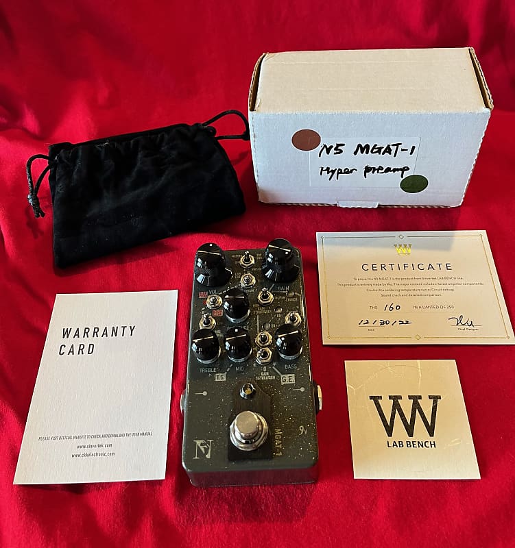 Sinvertek N5 MGAT-1 Hyper Preamp 2022 - Sparkle gray | Reverb