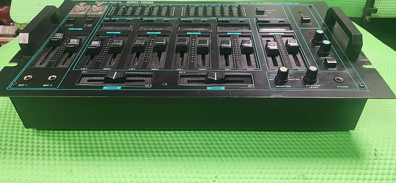 Radio Shack SSM-1200 Stereo Sound Mixer 1990s - Black | Reverb